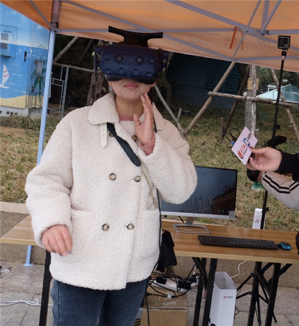 5G云VR直播千人健步行 青岛联通带你燃情冬日最美海岸线_青岛民生_青岛_齐鲁网